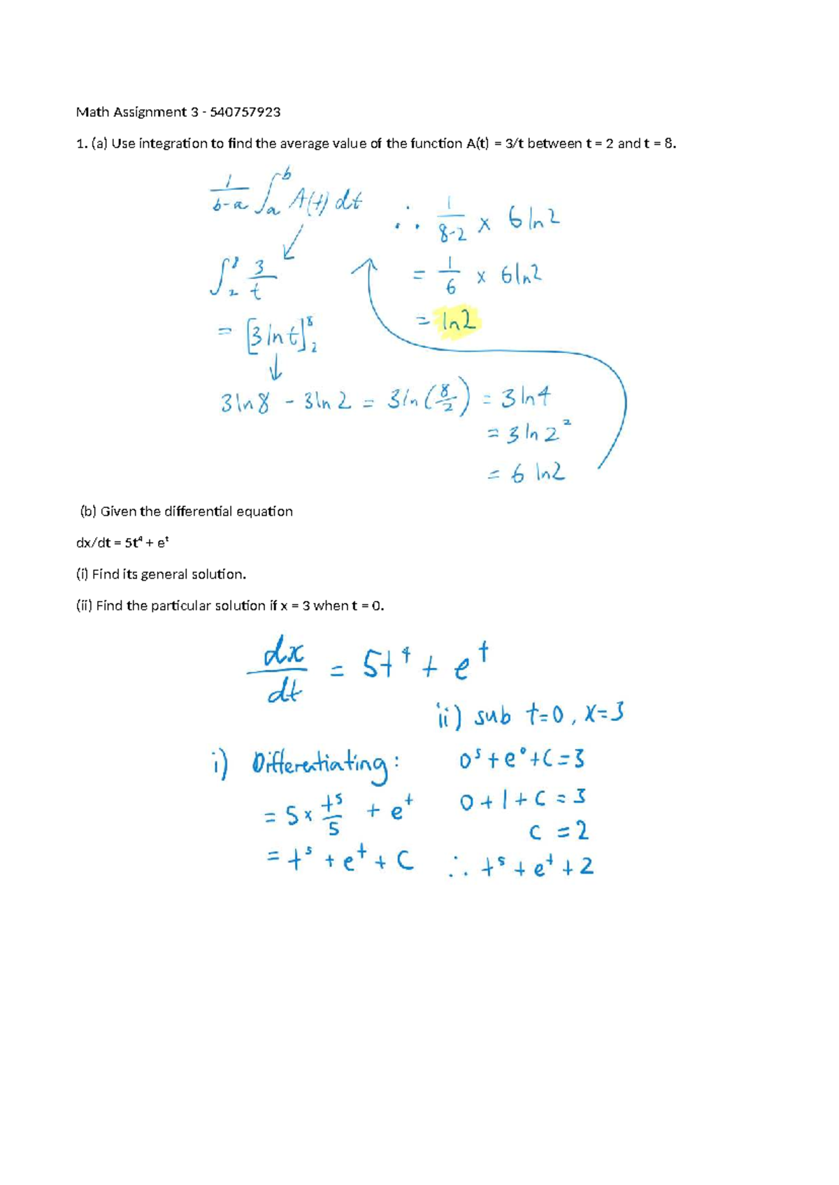 Math Assignment 3: Partial Derivatives & Contour Plots Analysis - Studocu