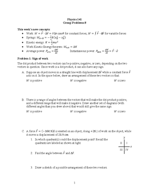 Phys 141 General Physics I Syllabus - Fall 2024 UIC - Studocu