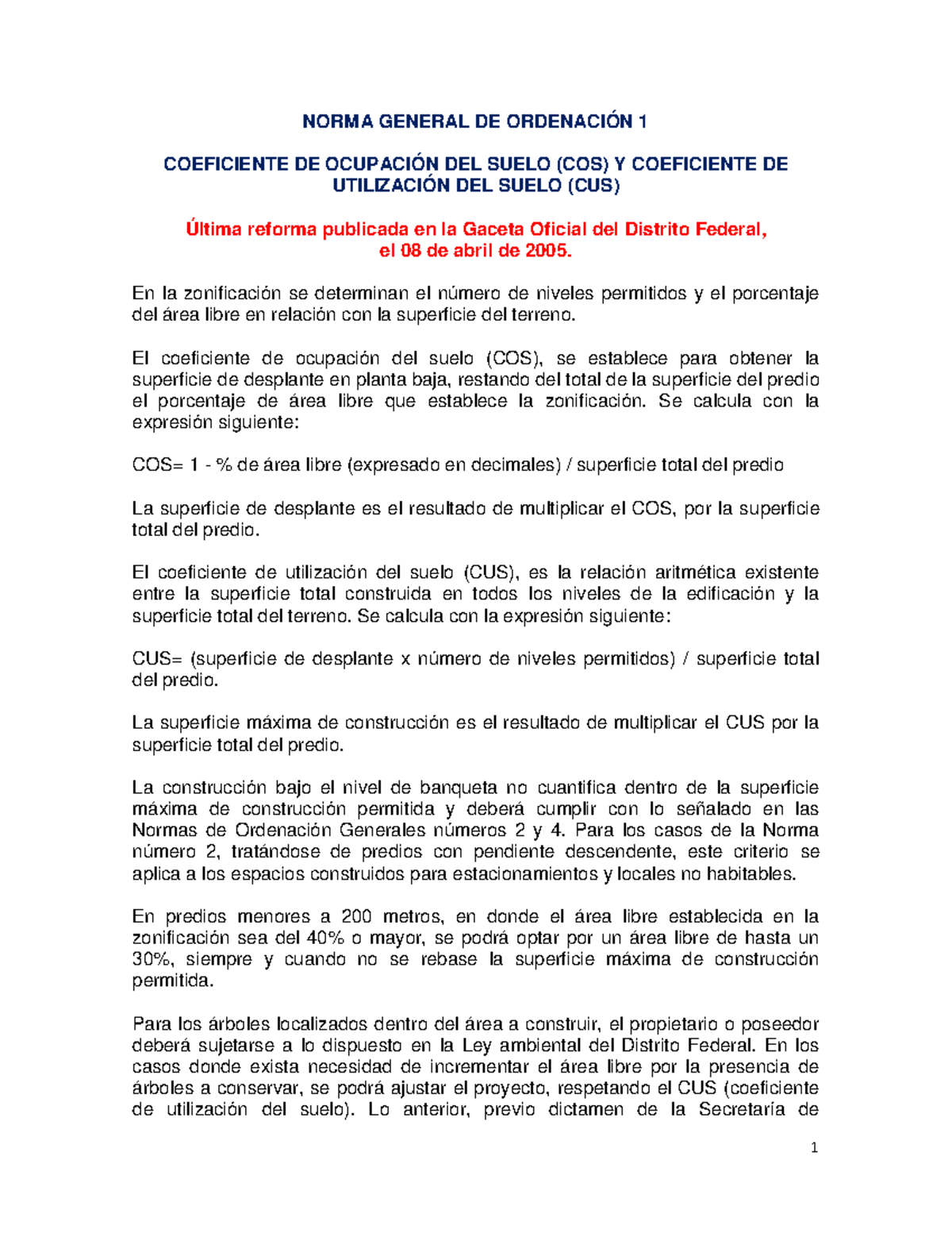 Cálculo del Coeficiente de Ocupación del Suelo (COS): Guía Completa ...