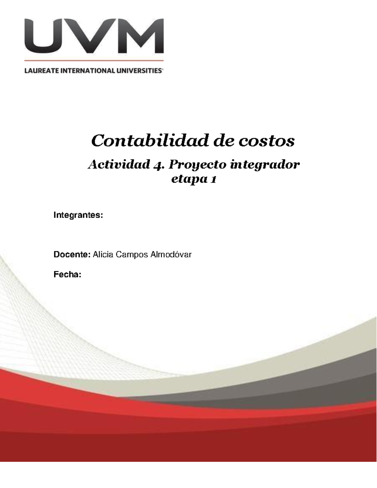 Act4 Contabilidad de costos UVM 2022 - Contabilidad de costos Actividad ...