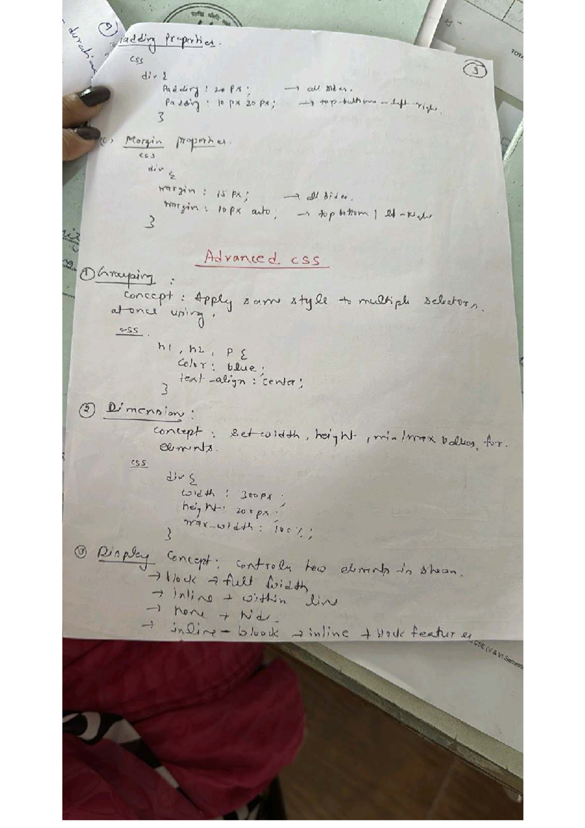 CSS 10: Advanced Padding, Positioning, and Display Concepts - Studocu