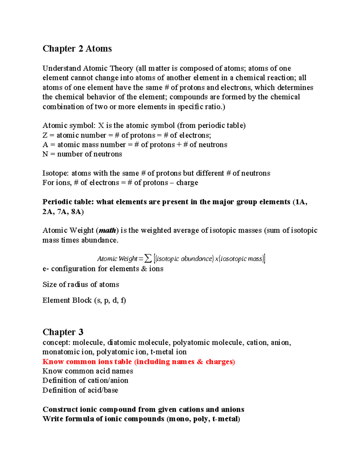 Chemical Bonding and Molecular Structure - Chapter Review (Chem 101) - Studocu