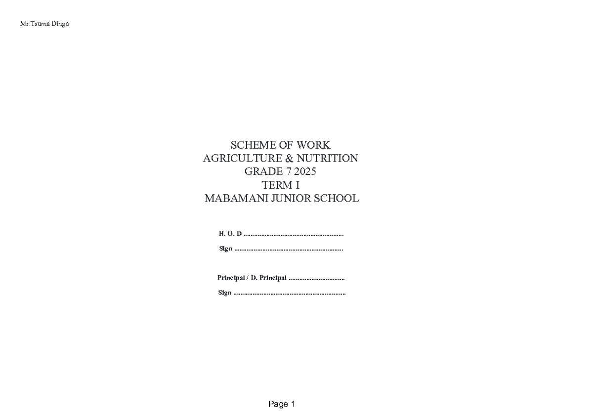 855181 Agriculture & Nutrition Grade 7 Term-I Lesson Plans on Soil ...