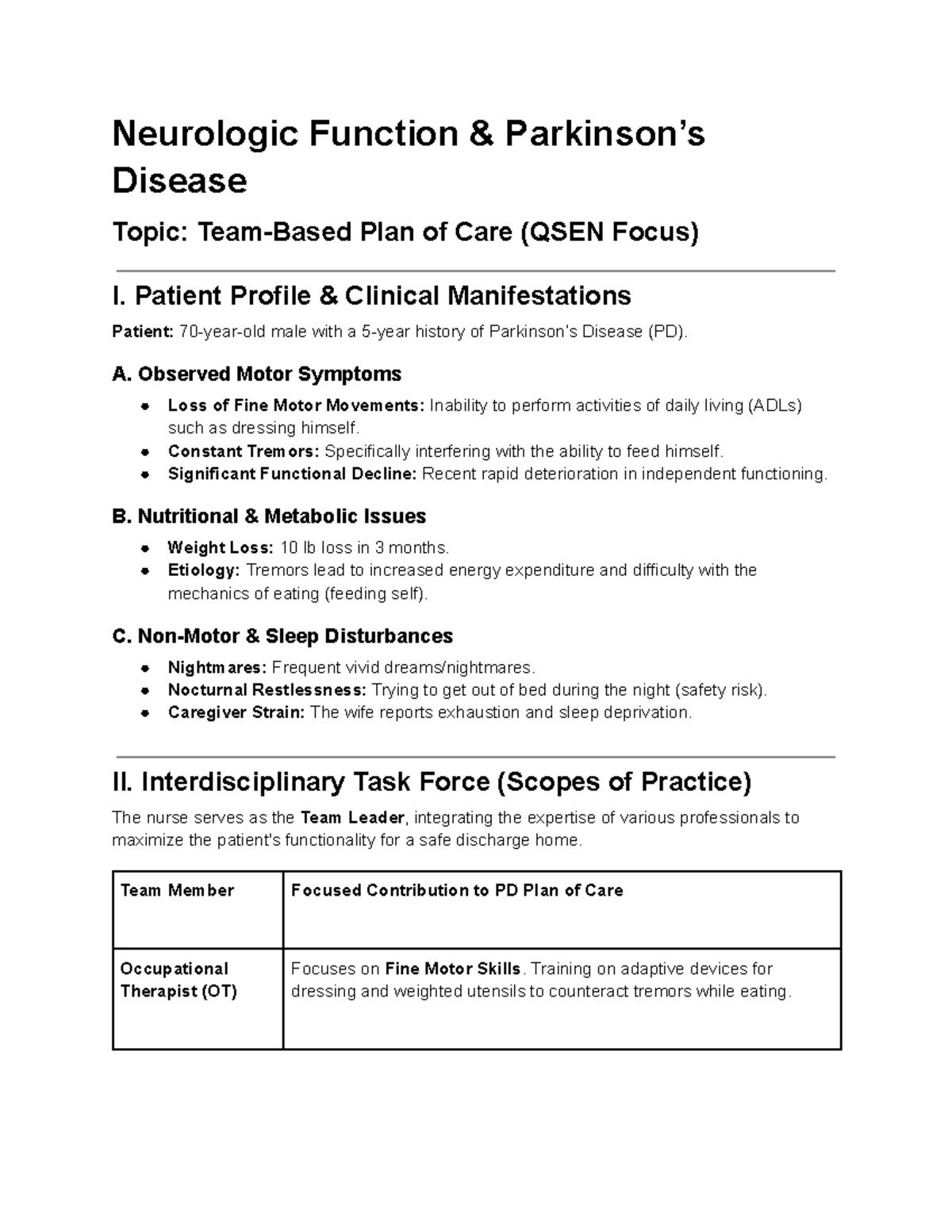 Chapter 60: Assessment of Neurologic Function - Plan of Care (QSEN ...