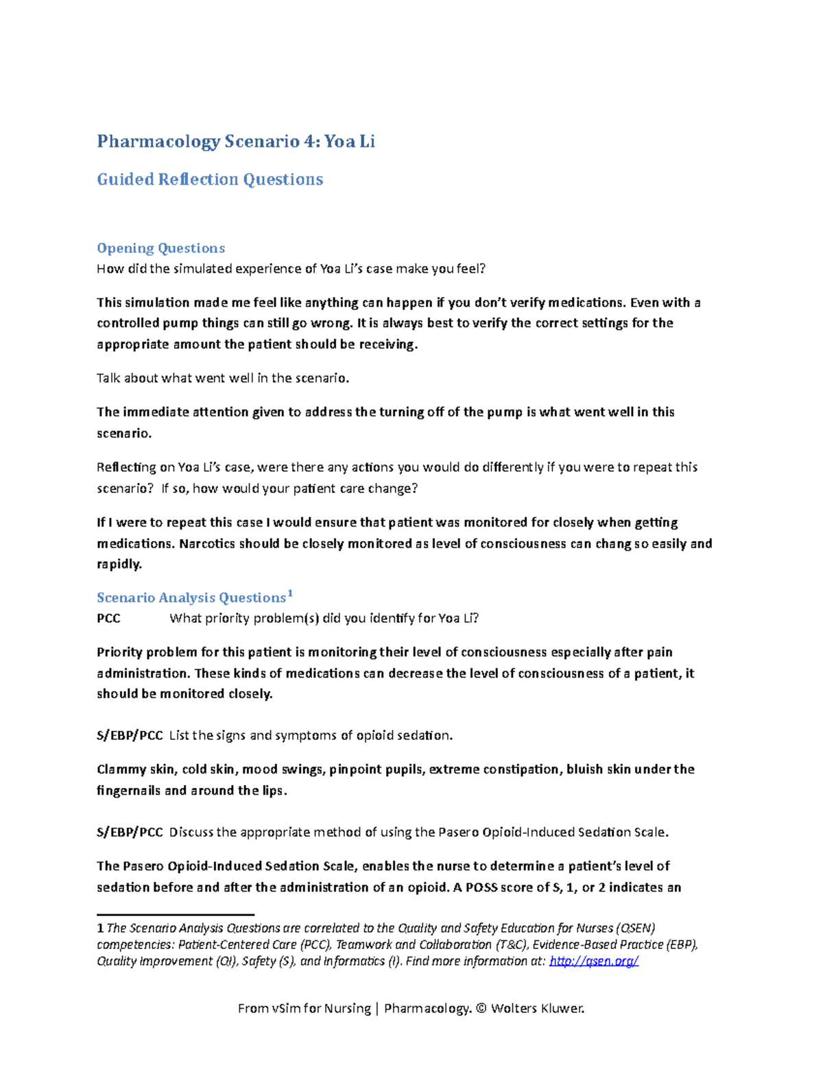 Pharm Scenario 04 Yoa Li GRQ rev - Pharmacology Scenario 4: Yoa Li ...