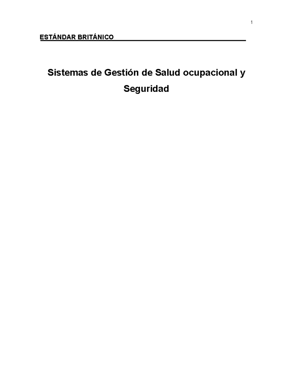 Guía Técnica BS-8800: Sistemas de Gestión de Salud y Seguridad ...