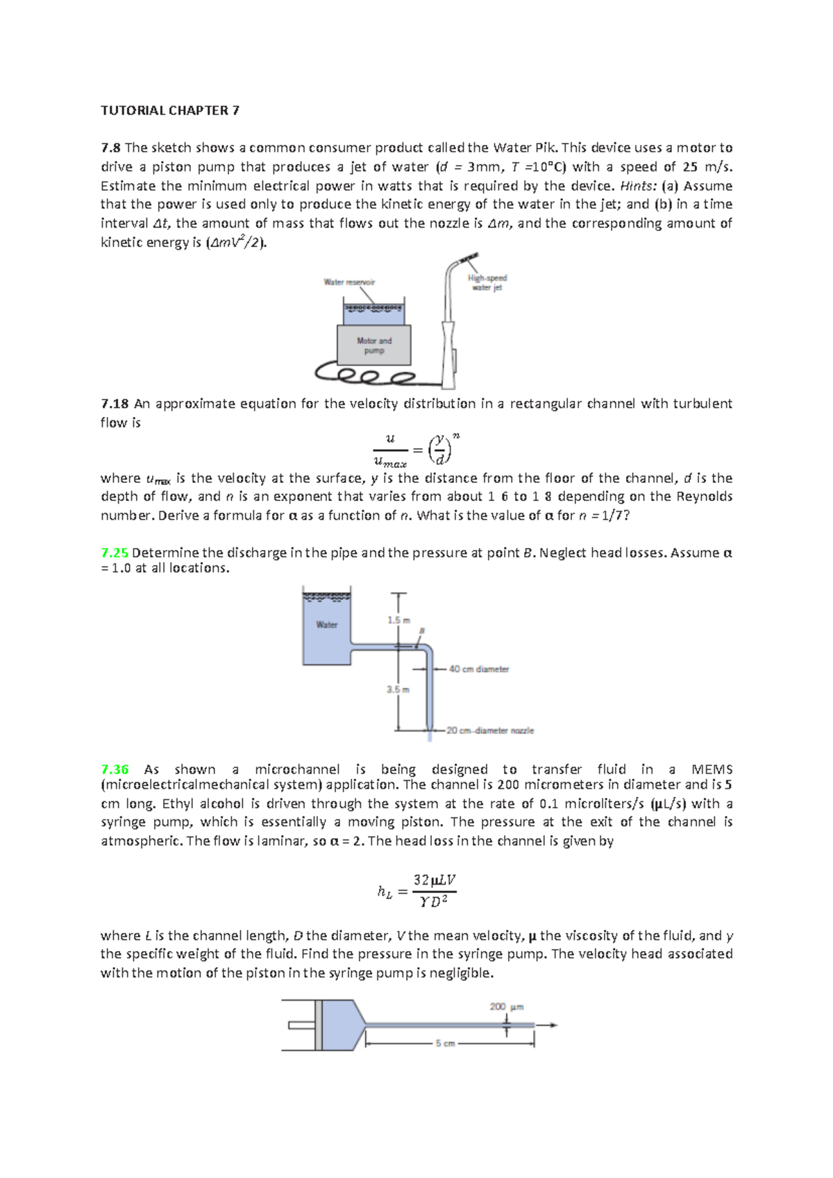 Week 4 Tutorial: Chapter 7 Problems and Solutions - Studocu