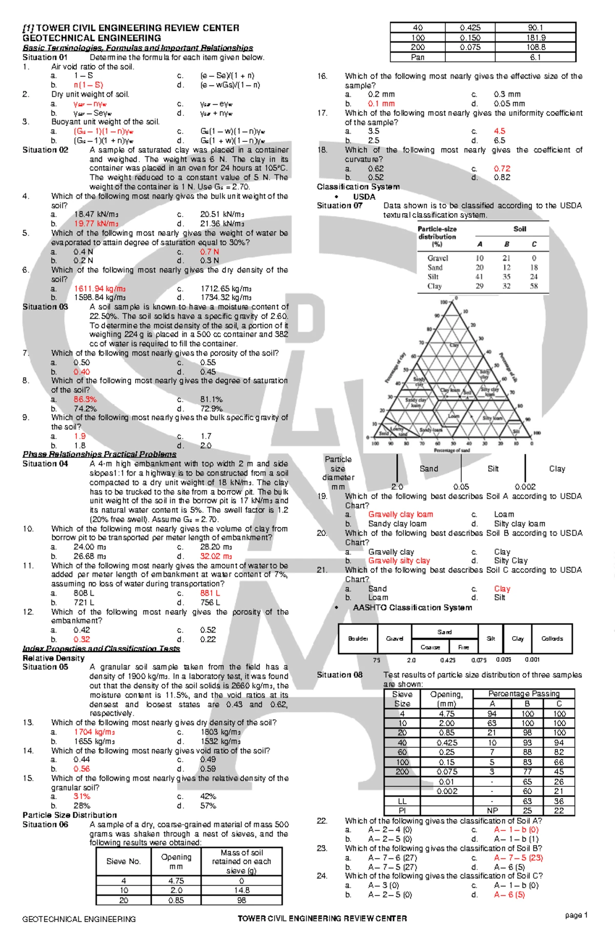 NOV 2020 Geotech PAGE4 - Study - GEOTECHNICAL ENGINEERING TOWER CIVIL ...