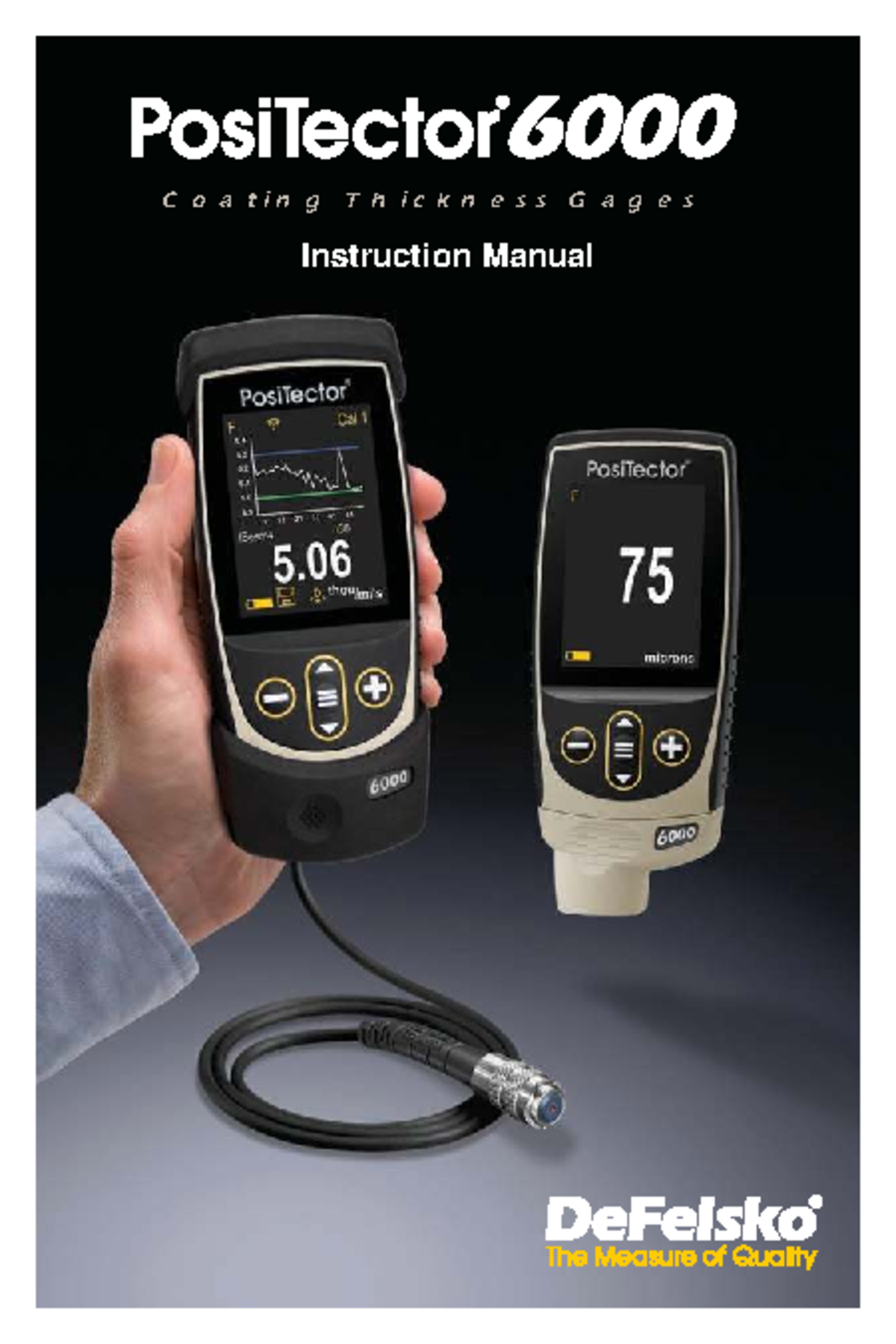 Positector 6000-Instruction Manual Layout - Coating Thickness Gages ...