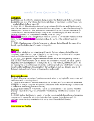 Hamlet Soliloquy Text Dependent Questions “To be, or not to be, that is ...