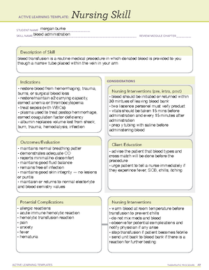 Colostomy care ATI - ACTIVE LEARNING TEMPLATES THERAPEUTIC PROCEDURE A ...