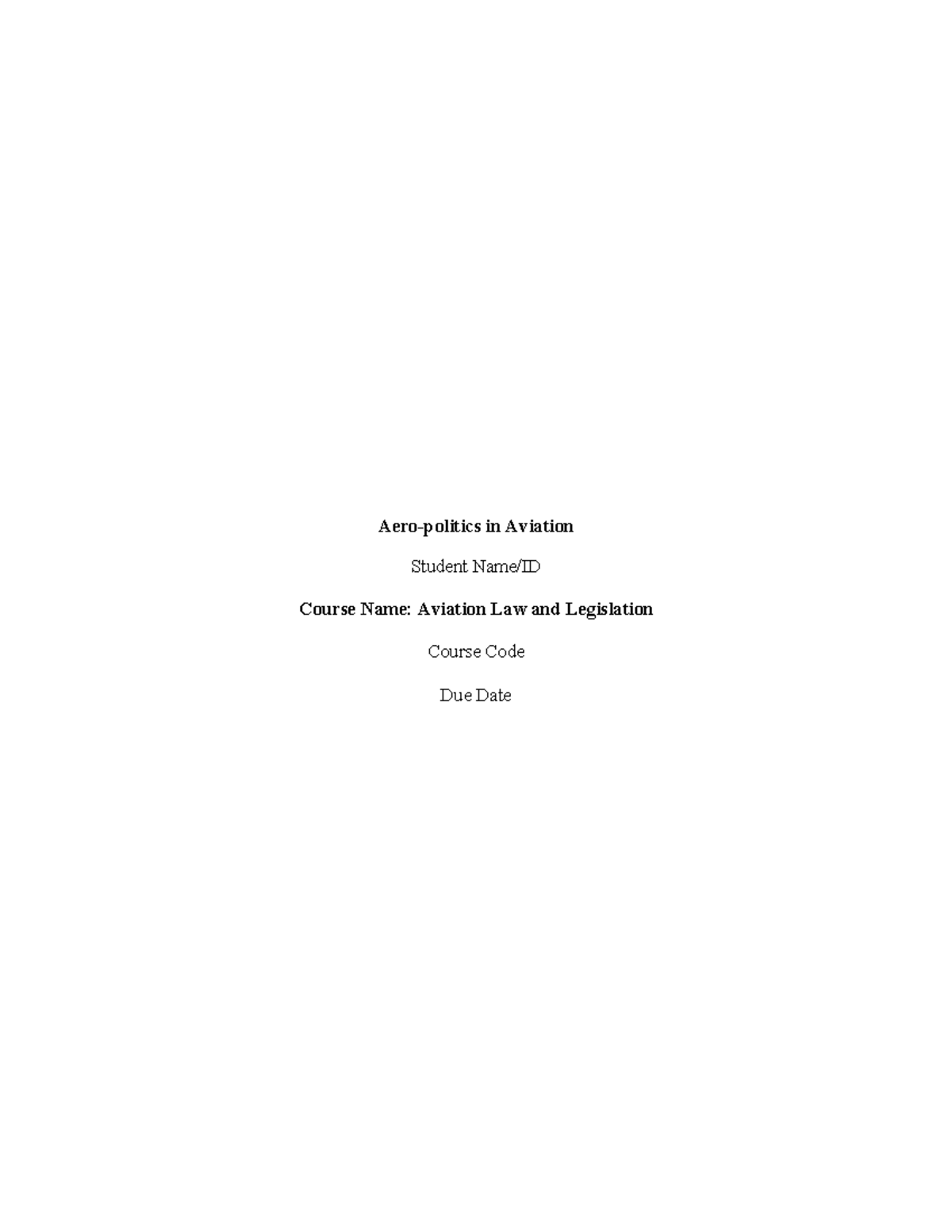 aviation-law-legislation-understanding-aeropolitics-in-aviation