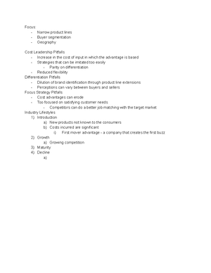 Final Exam Review Notes for Course Code XYZ123 - Exam 1 Key Concepts ...