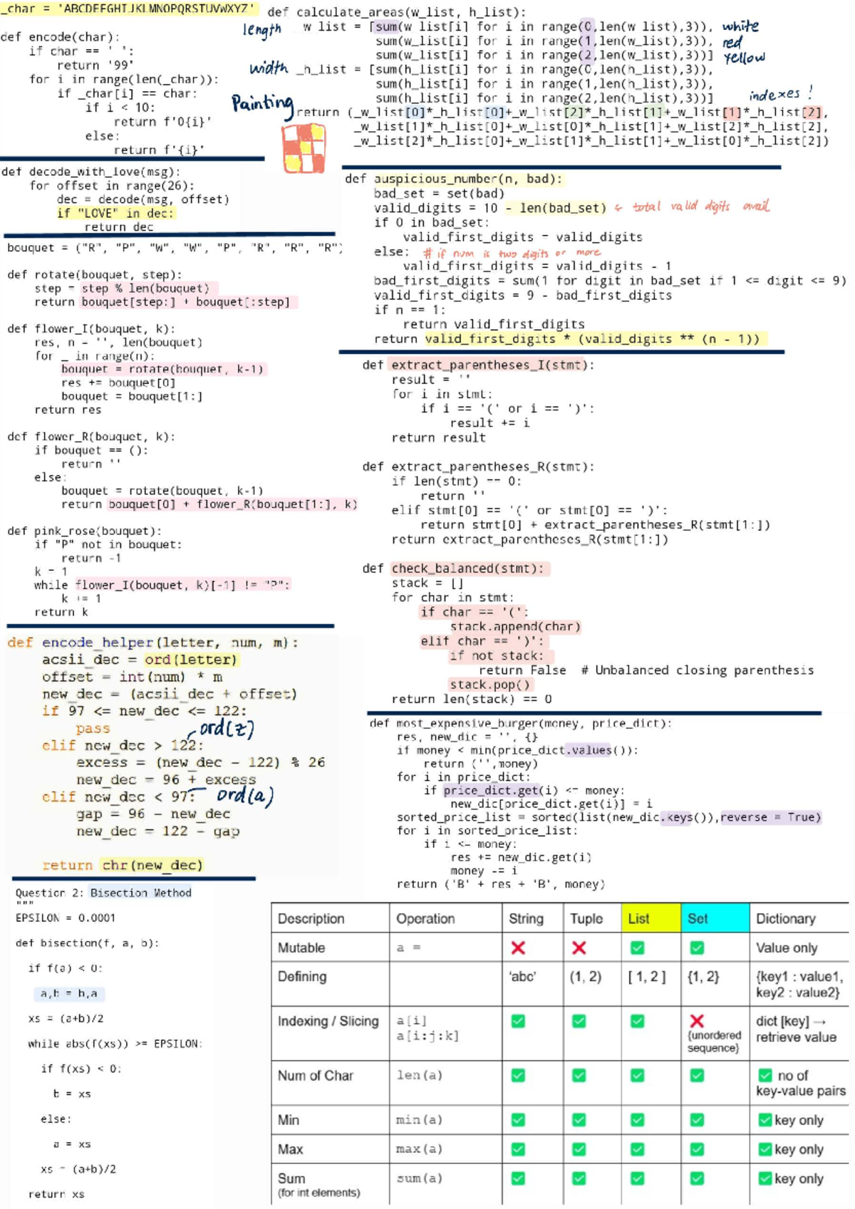 PE Cheatsheet: Key Concepts and Methods for Sem 2 (24-25) - Studocu