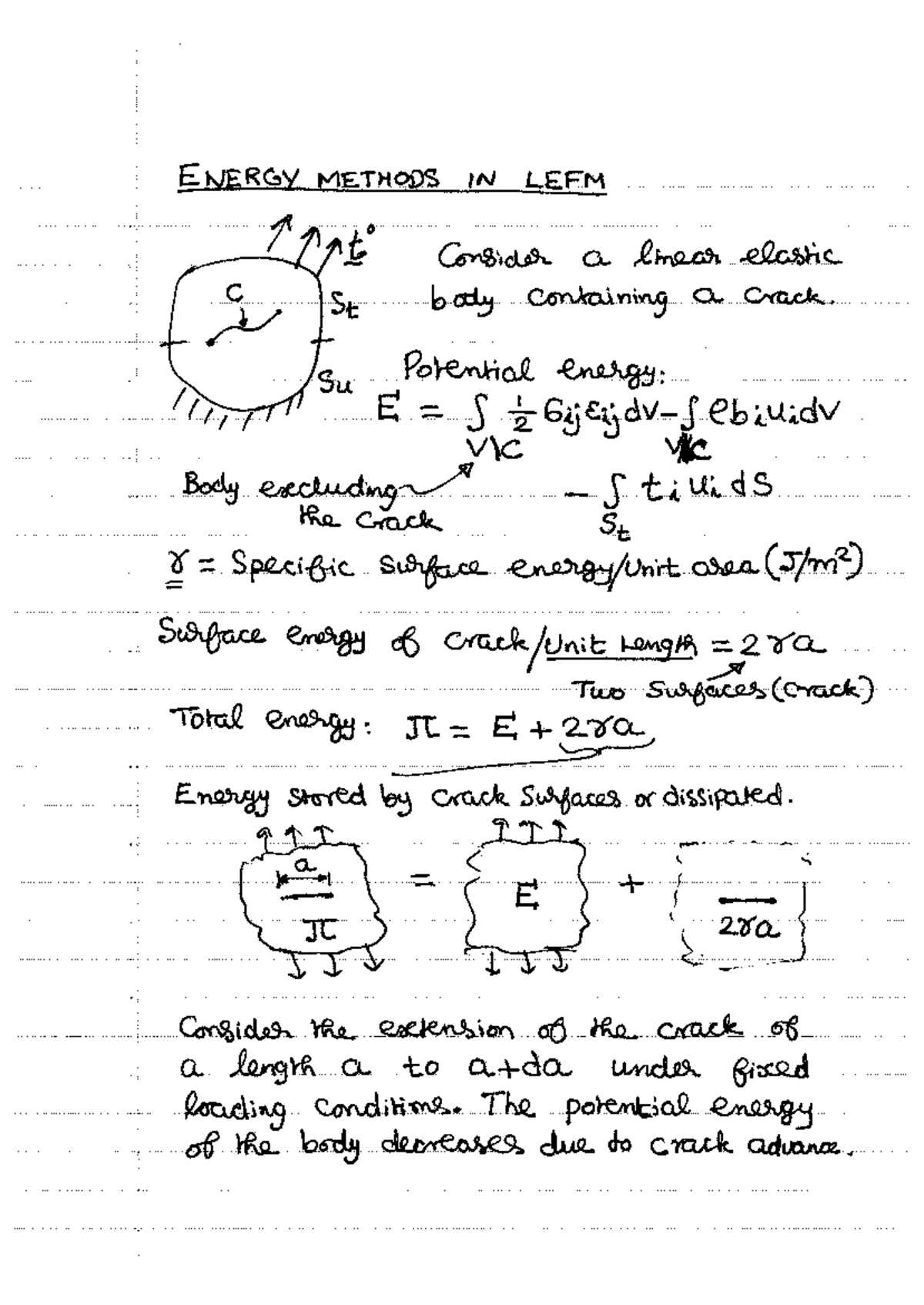 Course Code: 101 - LEFM Energy Methods for Crack Analysis and Mechanics ...