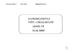 [Solved] Discuss in detail the role of the Four markets in a circular ...