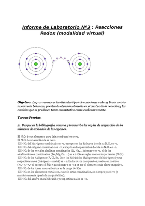 Ecuaciones para la obtención de compuestos inorgánicos y listado de ...