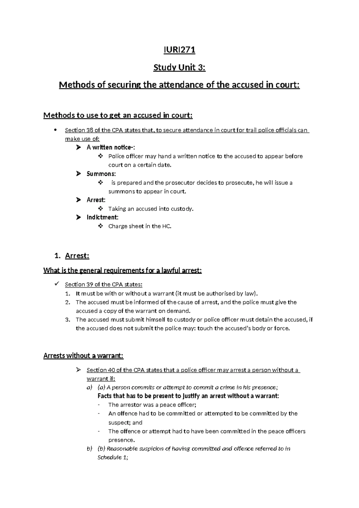 Criminal Procedure Act, No. 51 of 1977 - CRIMINAL PROCEDURE ACT NO. 51 ...