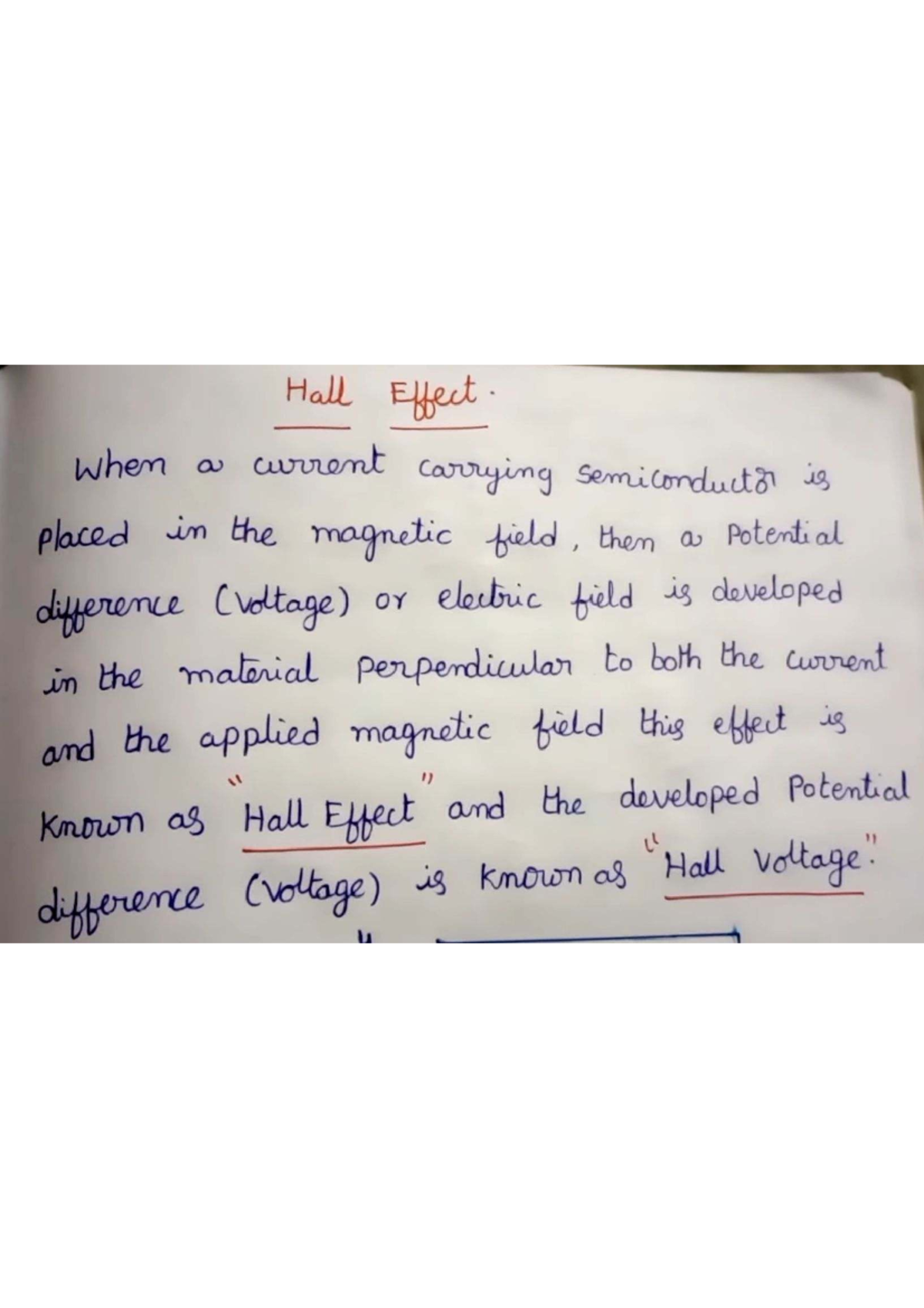 Es Mid 2 - Key Concepts on Hall Effect and Electrochemical Cells - Studocu