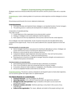 Formula-List 2 - edexcel business a-level calculations cheat sheet - A ...