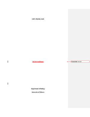 Biochemistry Notes: Core Topics Overview for Exam Preparation - Studocu