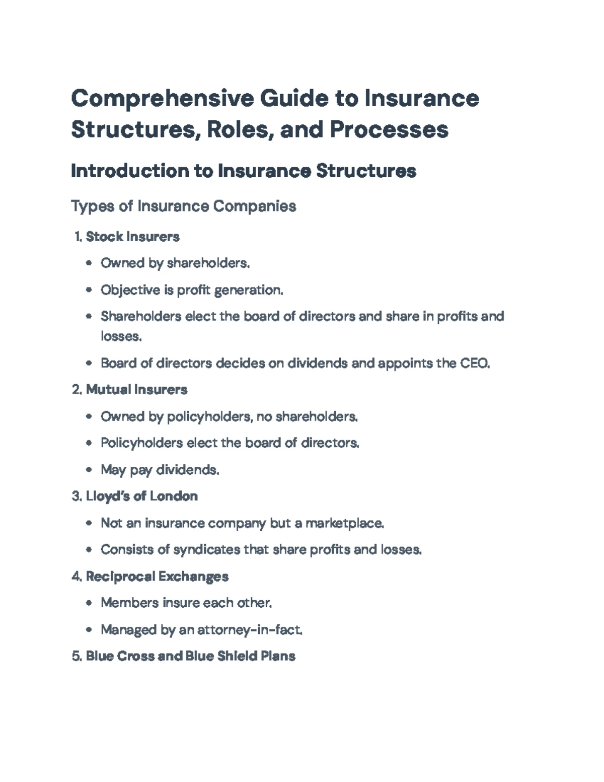 Homeowners Insurance Overview: Detailed Insights on HO-3 Policy - Studocu