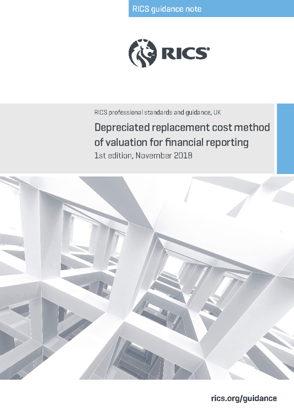 (Nov 2018 ) Depreciated Replacement Cost Method - RICS - rics/guidance ...