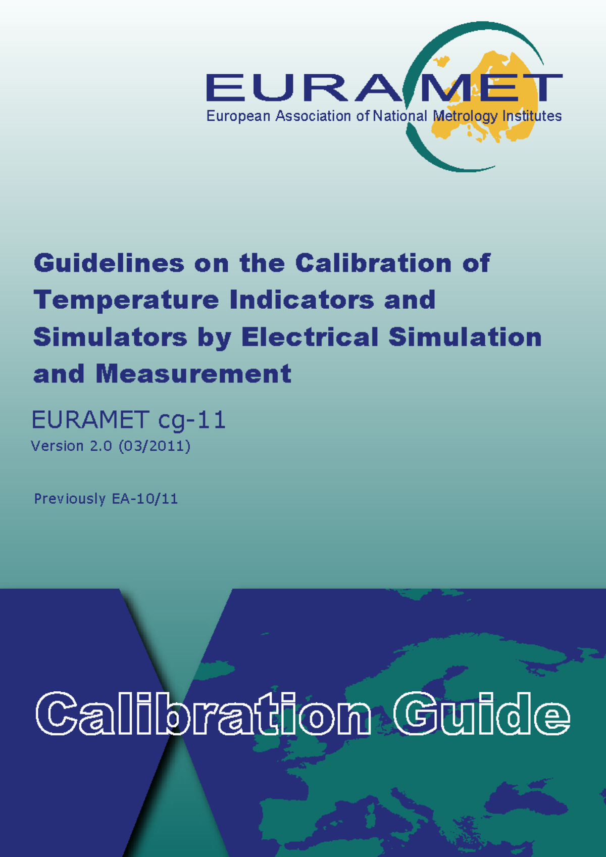 EURAMET CG-11 v2.0 Calibration Guidelines for Temperature Indicators ...