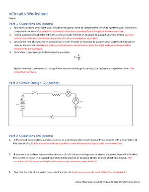 Fundamental Forces Lab Worksheet (01 06) - Pre-Lab and Data Analysis ...