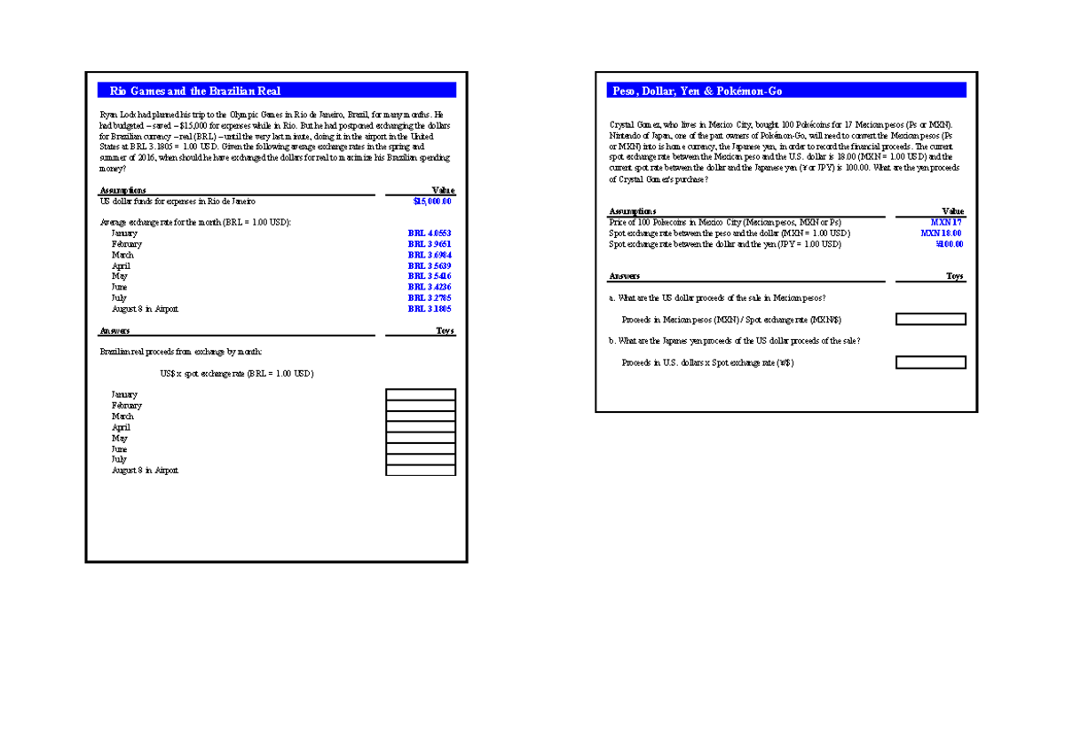 Week2 Pbms - Tutorial problems - Warning: TT: undefined function: 32 Assumptions Value US dollar ...