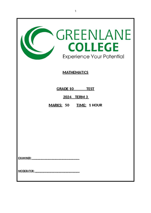 Grade 9 THE Circular FLOW - THE ECONOMY LESSON PLAN 2 Subject: EMS ...