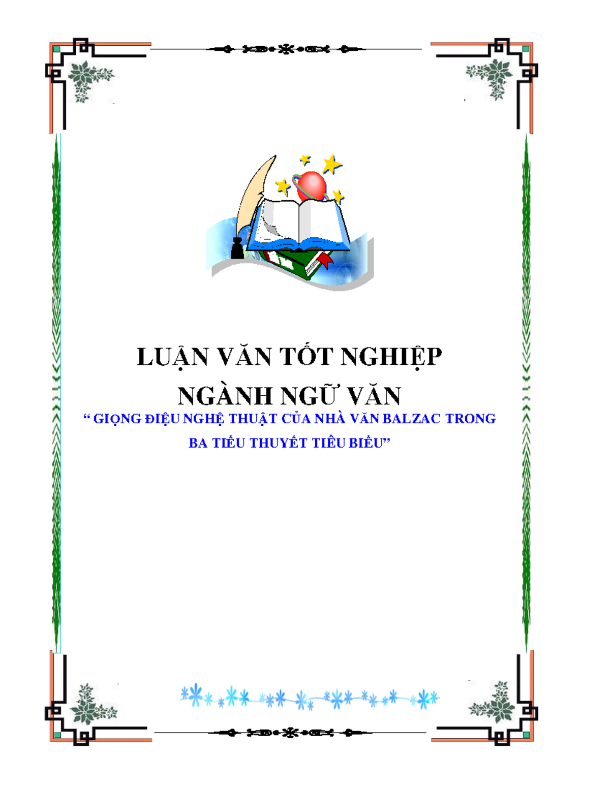 Sv tr n th thu linh 1685 - LU N V N T T NGHI P NGÀNH NG V N “ GI NG I U ...