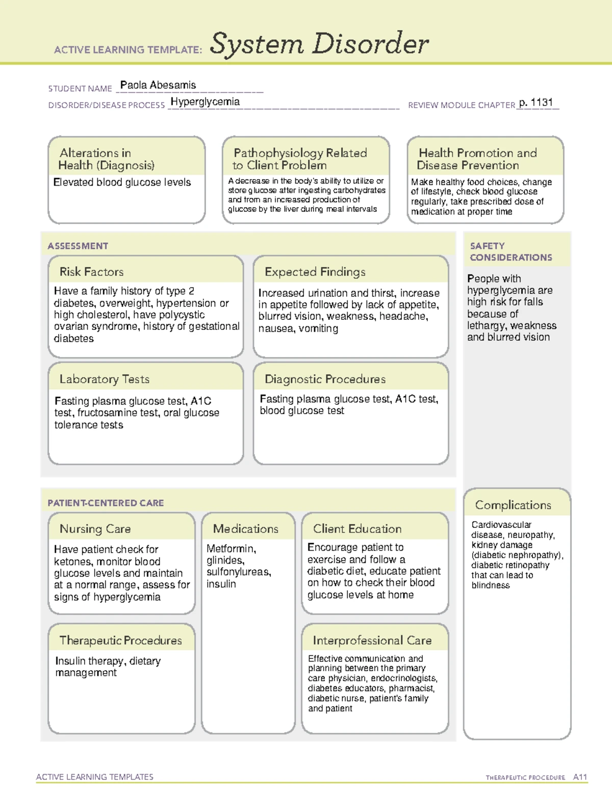 Basic concept Pressure Injury basic - ACTIVE LEARNING TEMPLATES Basic ...