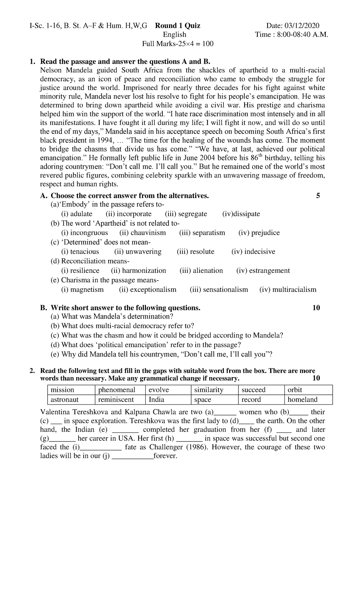 English [Q1] - ddiiijdede - I-Sc. 1-16, B. St. A‒F & Hum. H,W,G Round 1 ...