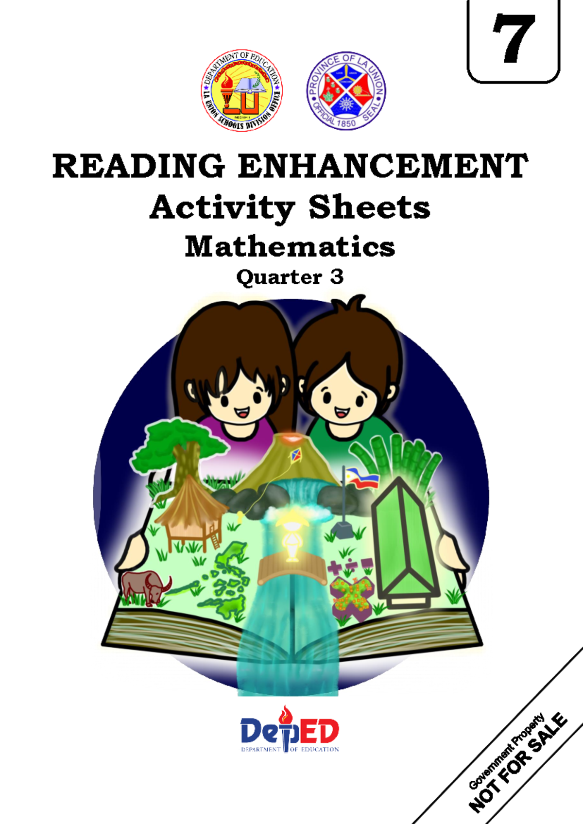 Mathematics 7 Quarter 3 Reading Enhancement Activity Sheets (REAS ...