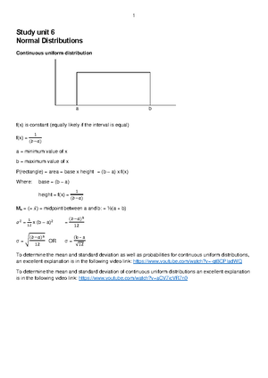 Statistics Practice Questions Ch1-6 - Statistics: Practice Questions ...