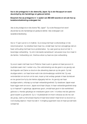 Afrikaans Studiegids VIR DIE Skryf VAN Opstelle EN Transaksionele ...