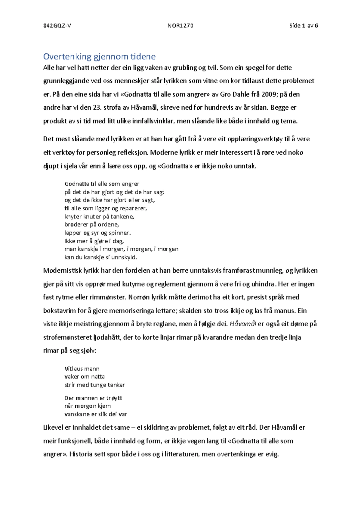 Hefte til norsk skriftlig eksamen - oppslagsverk for eksamen - Studocu