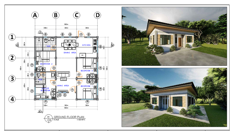 Ground Floor Plan - Civil Engineering Project (A) - Studocu