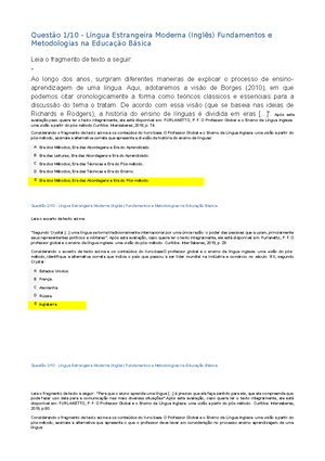 318128888 Prova Didatica Discursiva Nota 100 Uninter pdf - Matriz ...