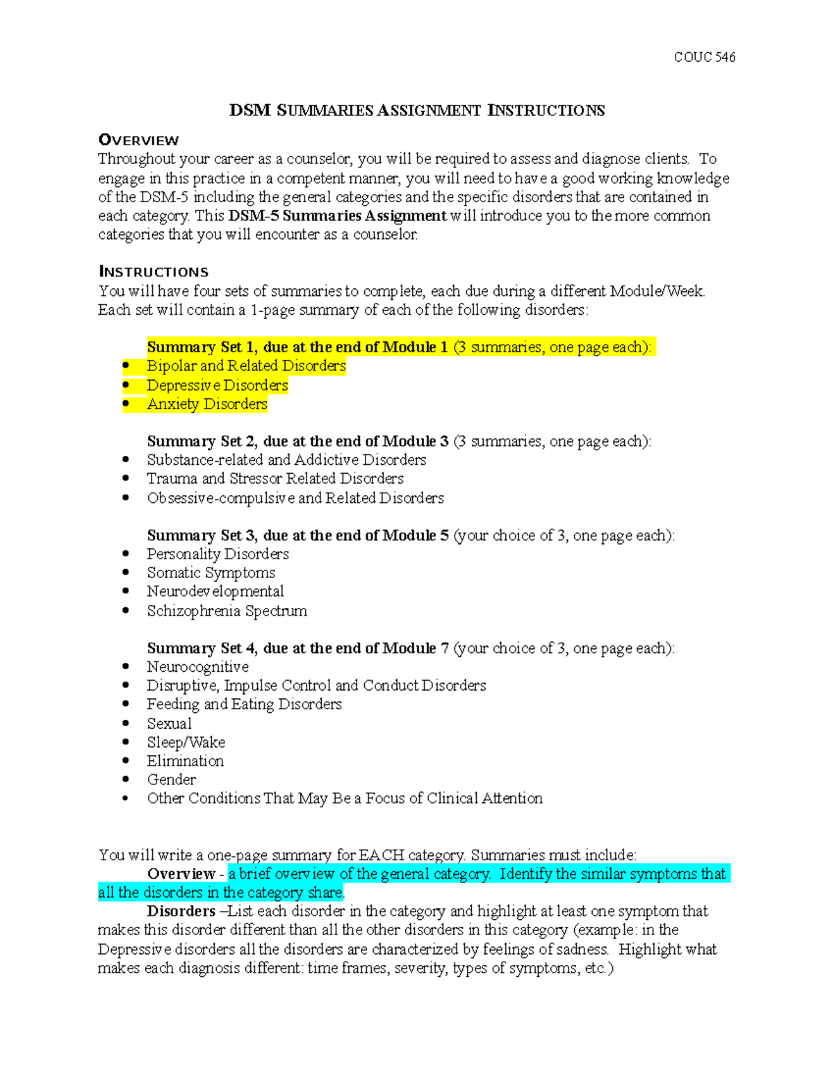 DSM-5 Summaries Assignment Instructions - Deprecated API usage: The SVG back-end is no longer ...