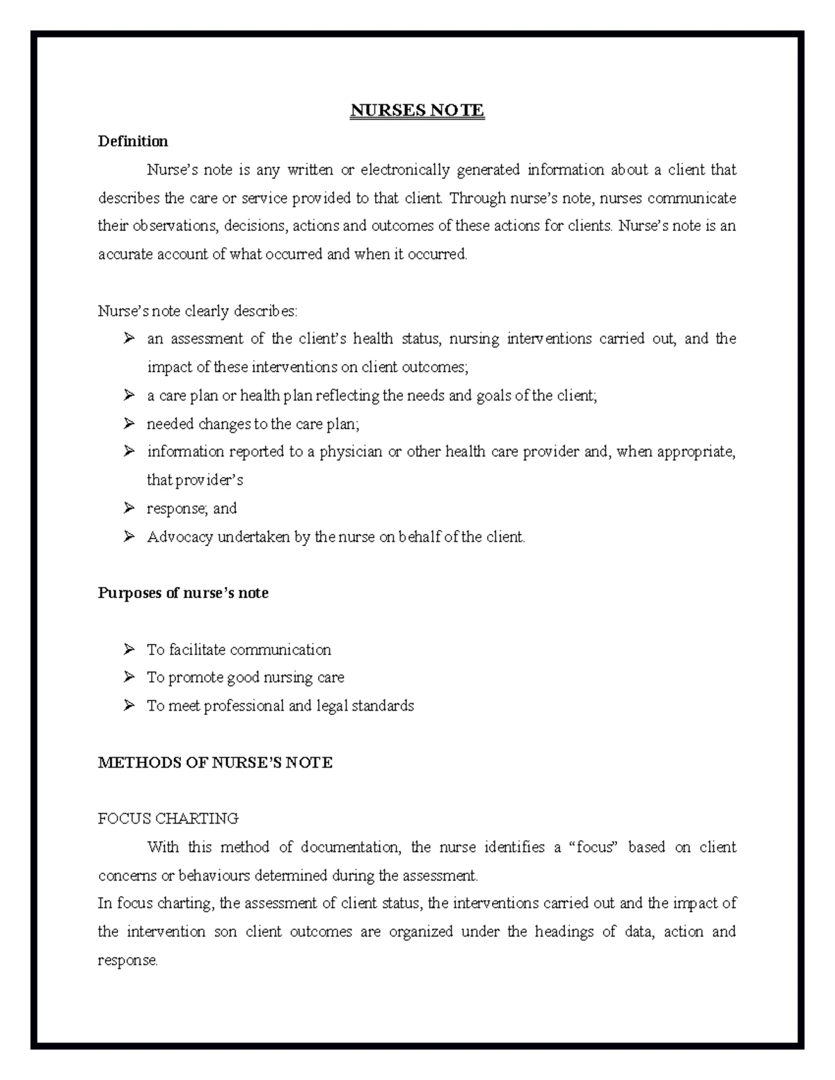 3. day & night report - Nursing management - DAY REPORT Day report is ...