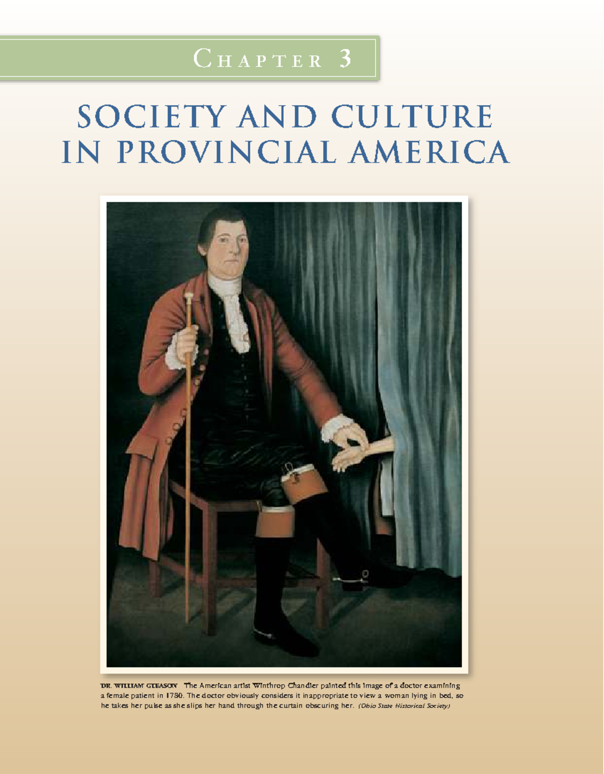 SOCIETY AND CULTURE IN PROVINCIAL AMERICA (HIST 101) - Chapter 3 ...