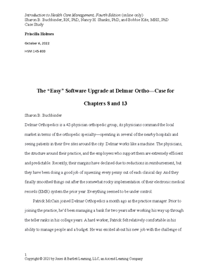 HSM 146-Case Study 2-Chart Audit - Go! Knowledge Activity: Introduction ...