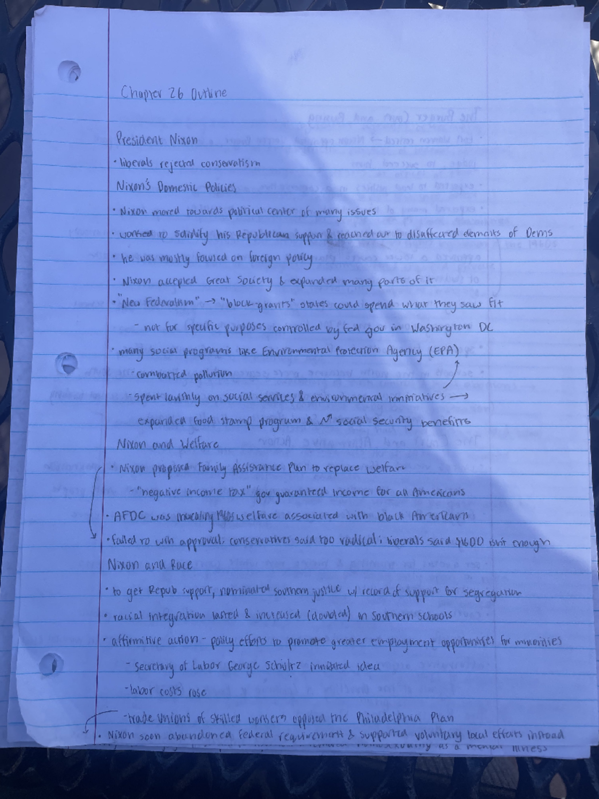 Chapter 26 Detailed Outline and Key Concepts Summary - Studocu