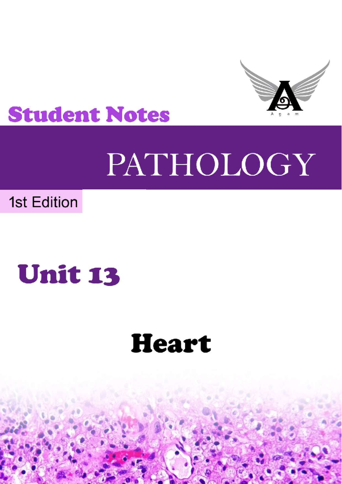 13.AGAM - Heart Pathology Notes for Medical Students - Studocu