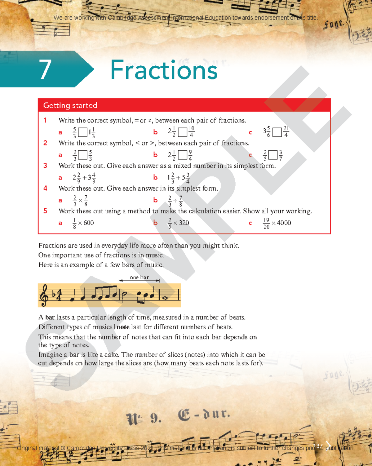 Chapter 7: Fractions - Learners' Book Notes - Studocu