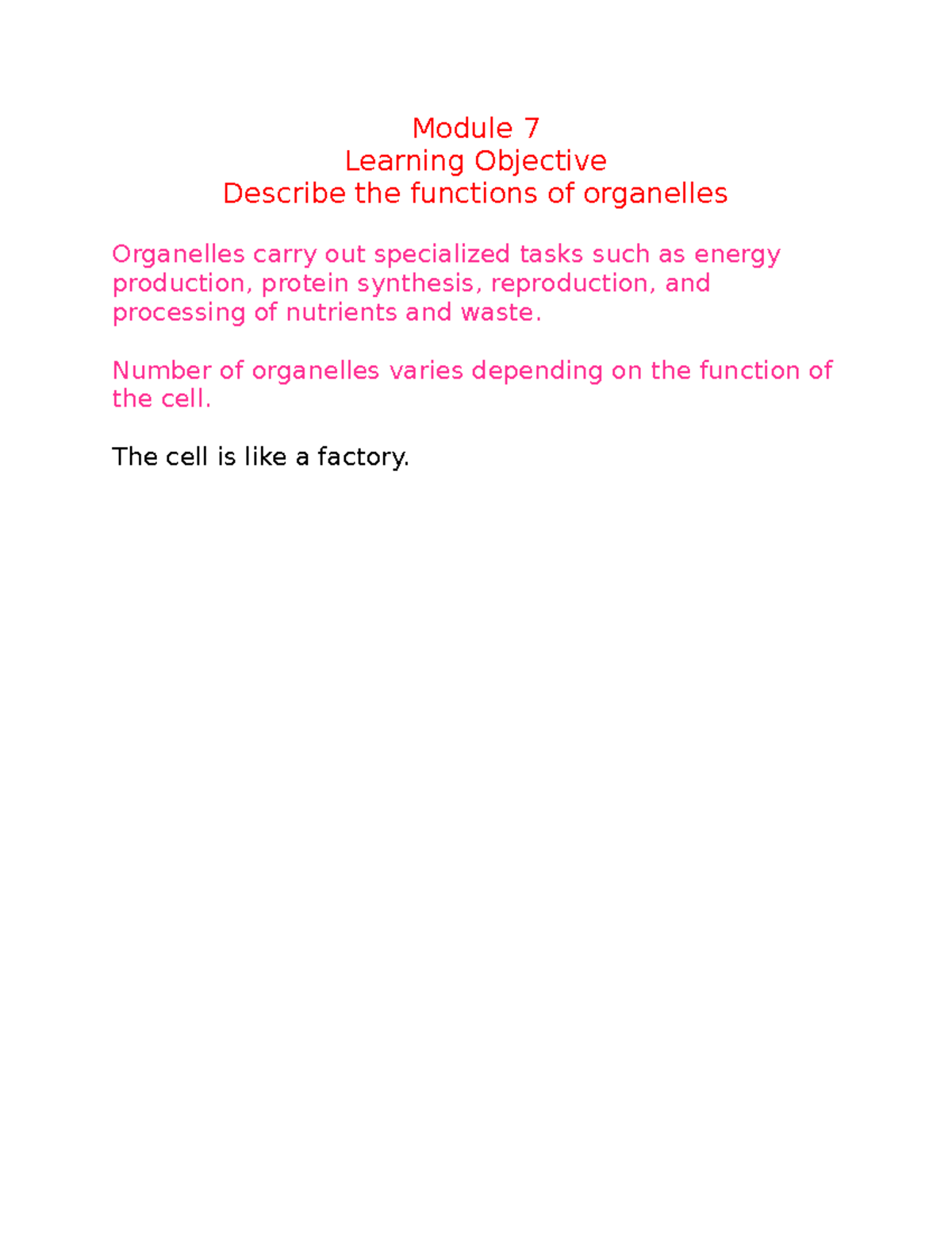 Module Seven - C-190 - Module 7 Learning Objective Describe the ...