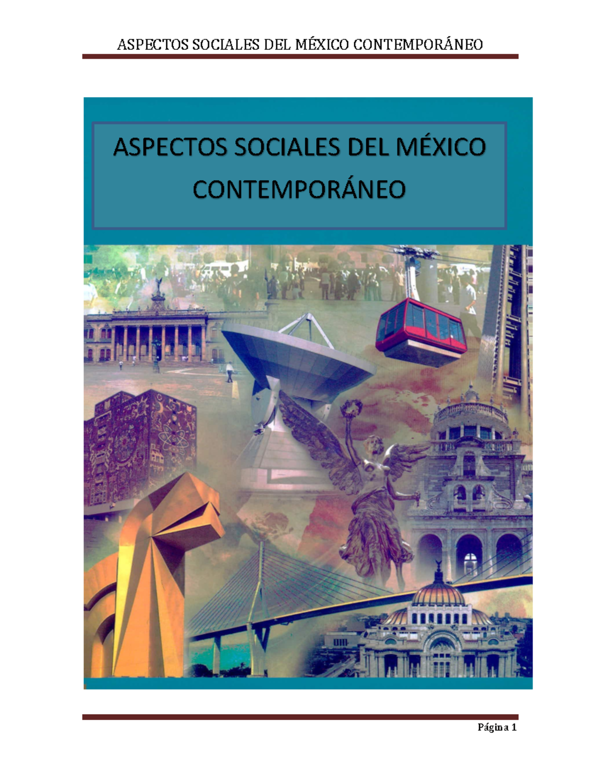 M10. Aspectos Sociales en la Sociedad Contemporánea de México - Studocu
