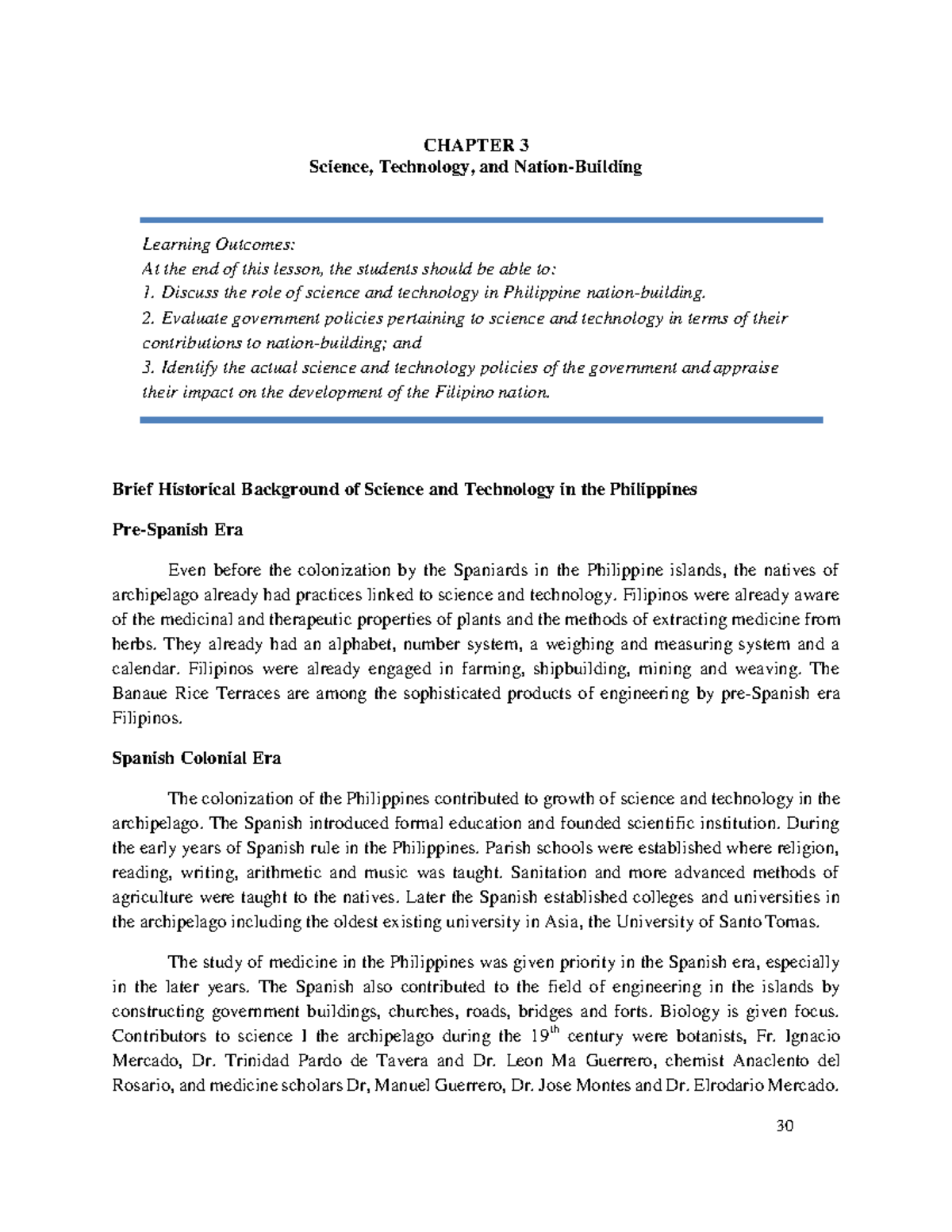 Science, Technology, and Nation-Building - CHAPTER 3 Science ...